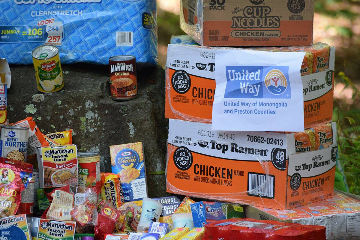 30 Employees Gather 600 Items for Local United Way - Homemade
