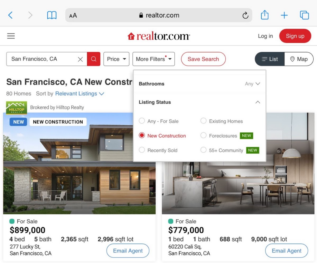 Eyeing new construction? Discover new homes and communities on Realtor ...
